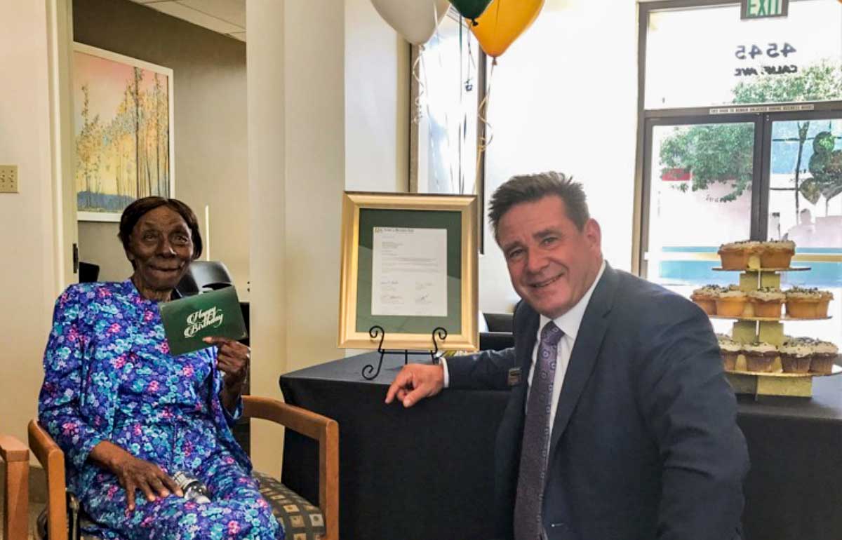 Farmers & Merchants Bank Celebrates Valued Client’s 100th Birthday | F ... Farmers & Merchants Bank Celebrates Valued Client’s 100th Birthday | F ...