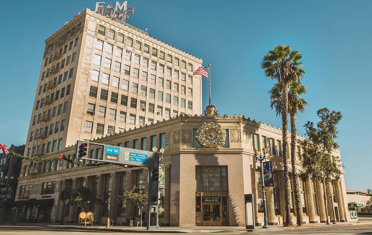 Historic F&M Bank Building in Downtown Long Beach Turns 100 | F&M Bank